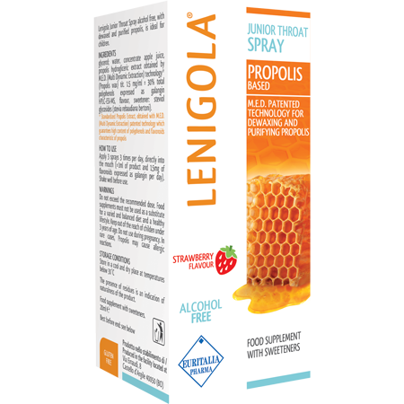 Lenigola® - Euritalia Pharma s.r.l. - Junior Throat Spray, with ...